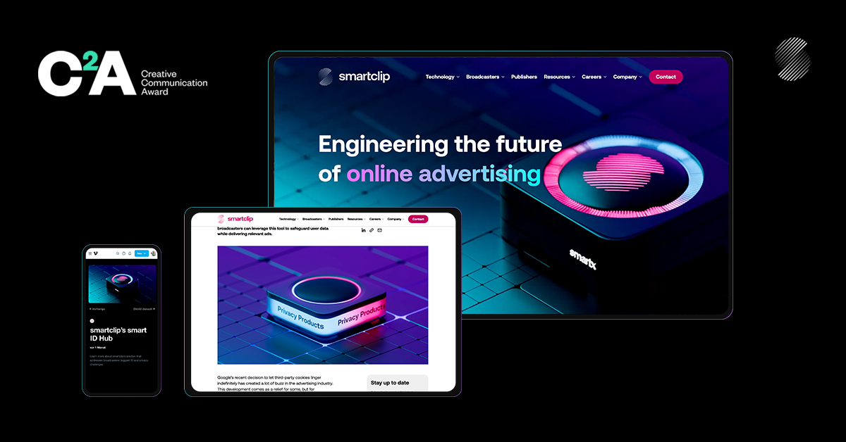 smartclip awarded two 2024 Creative Communication Awards